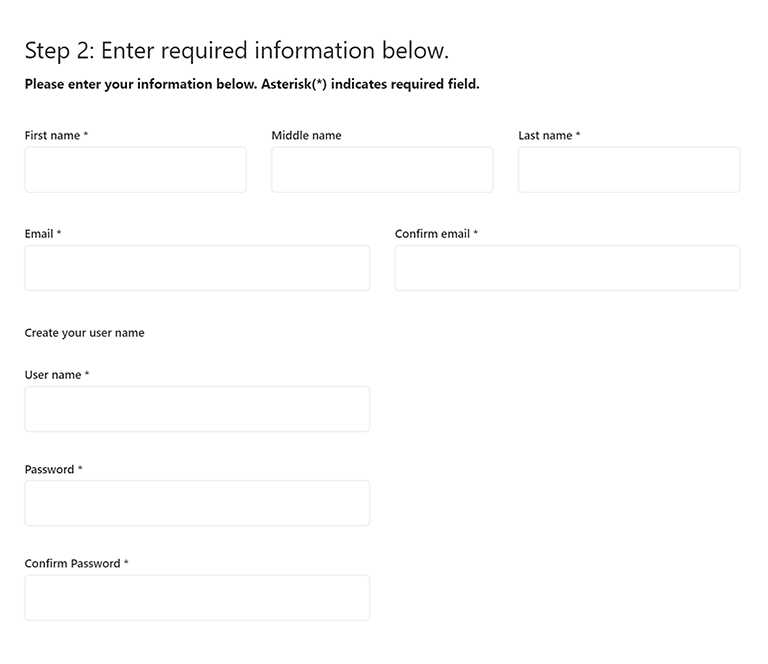 Submitting a Verification Request for Myself